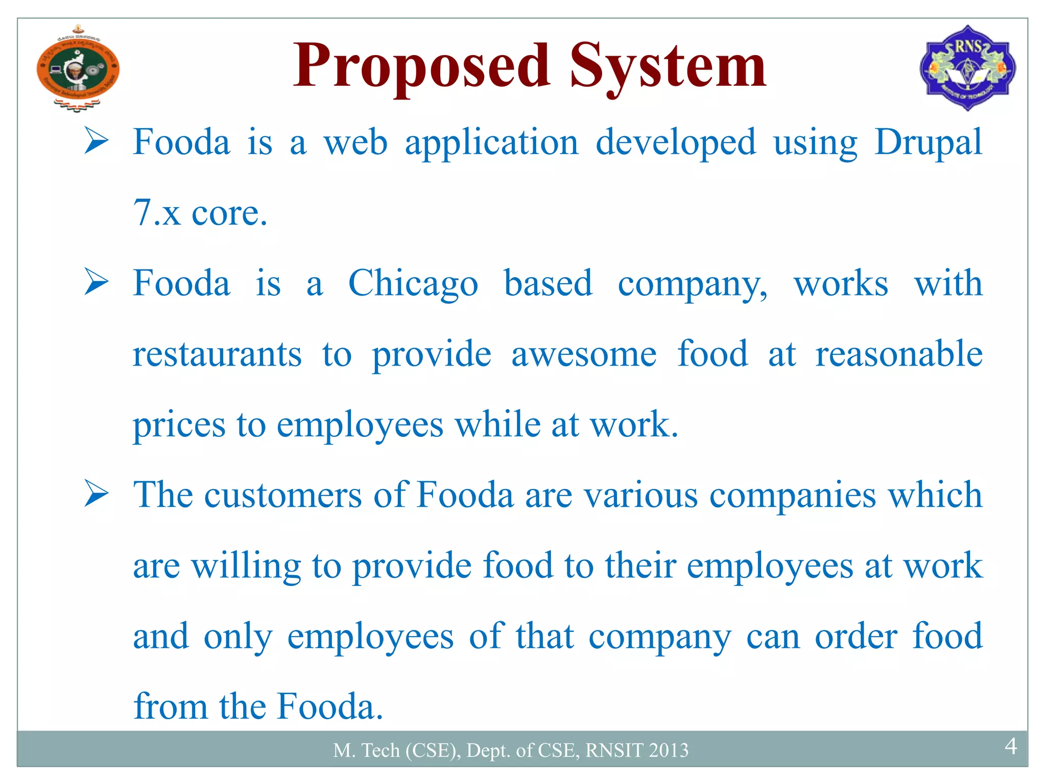 Drupal content management system (cms) based e commerce portal | PPT