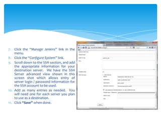 Drupal Continuous Integration with Jenkins - Deploy | PPTX