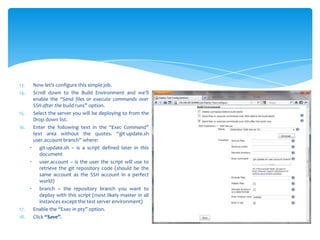 Drupal Continuous Integration with Jenkins - Deploy | PPTX