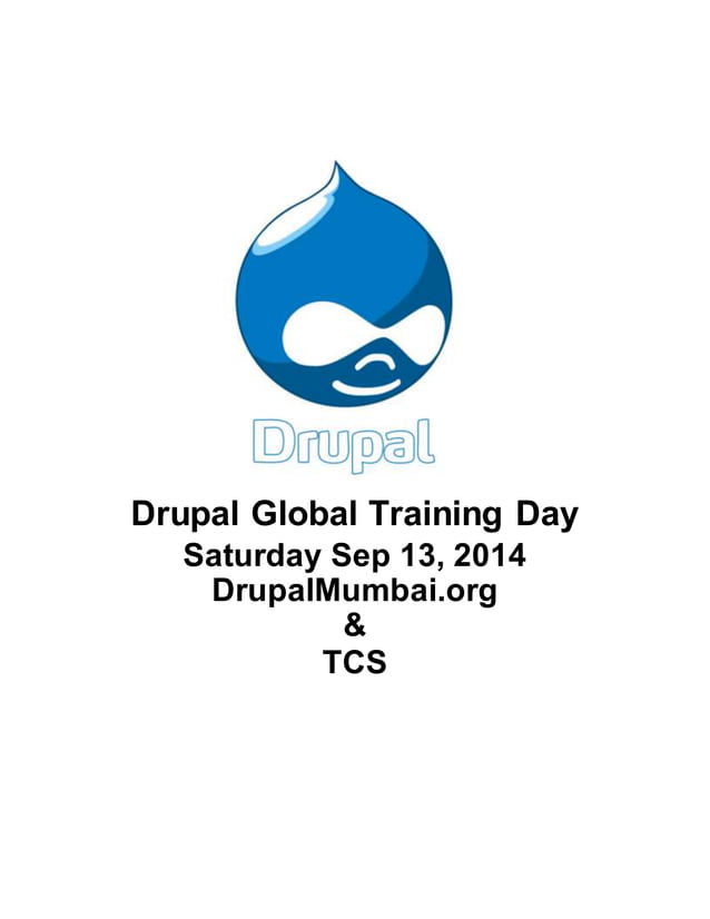 13th Sep - Drupal Global Training Day by TCS - Drupal core advanced overview | DOCX