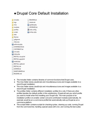 13th Sep - Drupal Global Training Day by TCS - Drupal core advanced overview | DOCX