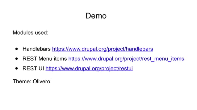 Drupal Decoupled menus using Handlebars In 3 steps.pptx