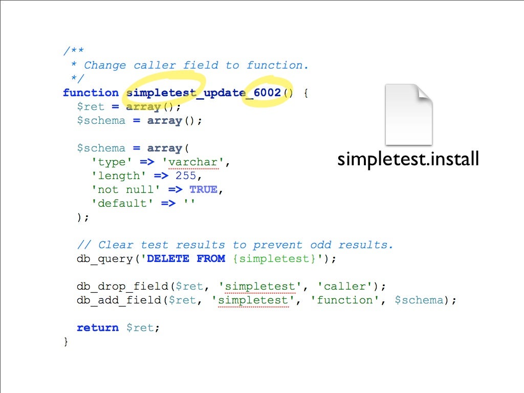 Use Helper Functions Not Interns 