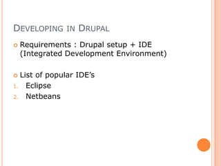 Drupal development environment | PPT