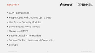 DRUPAL DIGITAL MARKETING CHECKLIST | PDF | Web Development | Internet
