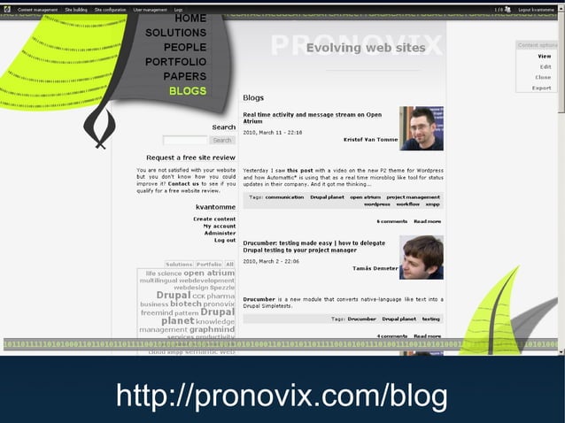 Drupal distributed architectures | ODP