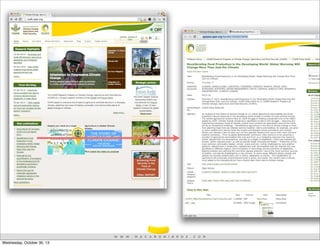 Integrating DSpace with Drupal: The CCAFS story | PPT