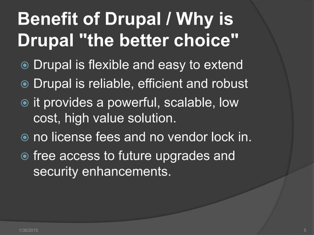 Drupal end.ppt