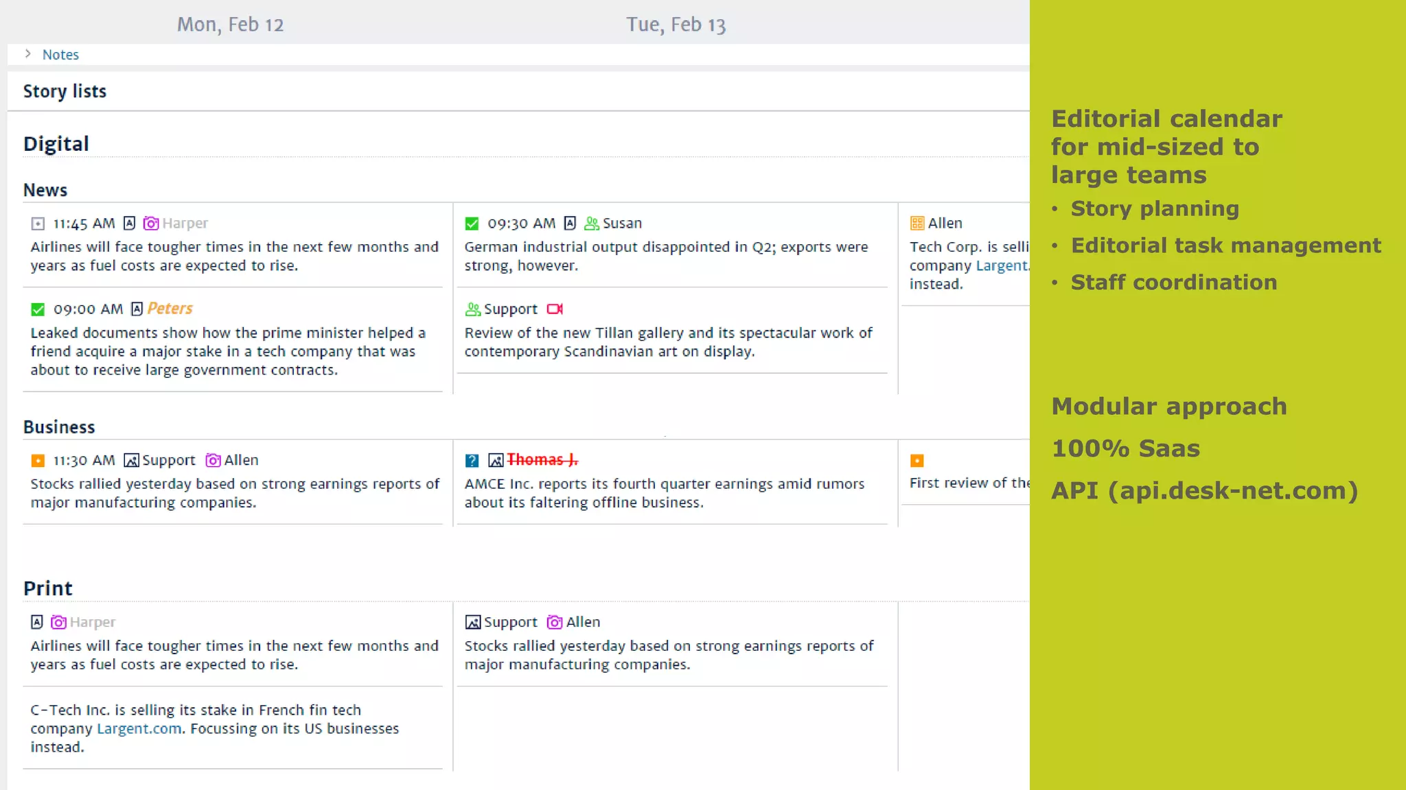 Integrating an editorial calendar with Drupal / Thunder | PDF