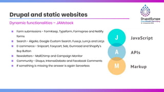 Drupal in the cloud - Serverless and more | PPTX