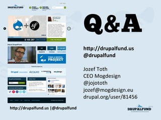 Drupalfund - crowdfunding the future of Drupal development | PDF