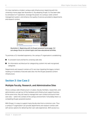 Drupal higher education-solution-brief | PDF | Web Development | Internet
