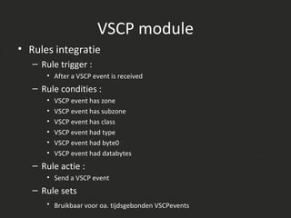 Drupal home automation met vscp | PPT