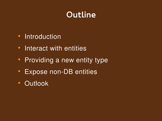 Drupalize your data use entities | PDF | Databases | Computer Software ...