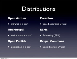 Drupal: Internet Lego - What Modules Do I Use? | PPT