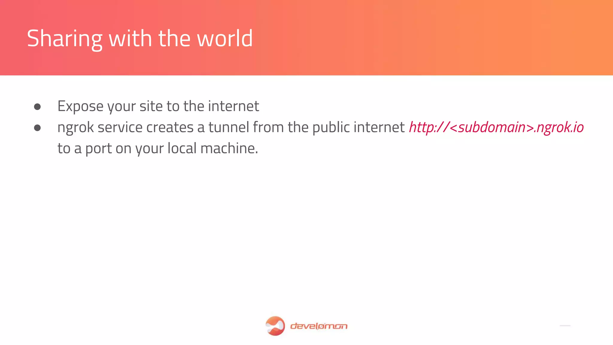 Managing development environments with Docksal | PPT