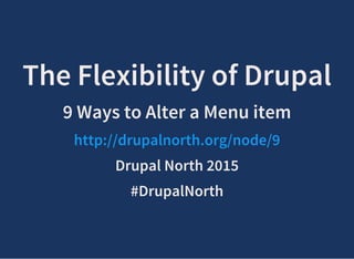 The Flexibility of Drupal | PPT