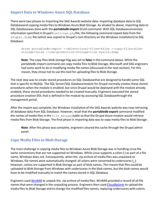 Drupal on windows azure | PDF
