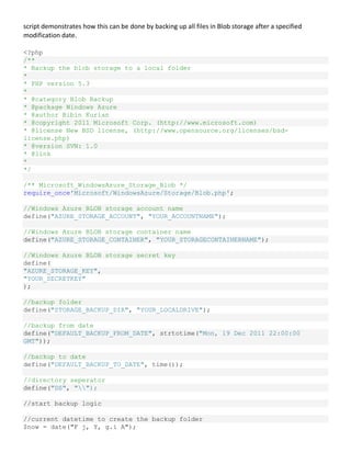 Drupal on windows azure | PDF