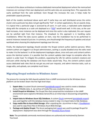 Drupal on windows azure | PDF