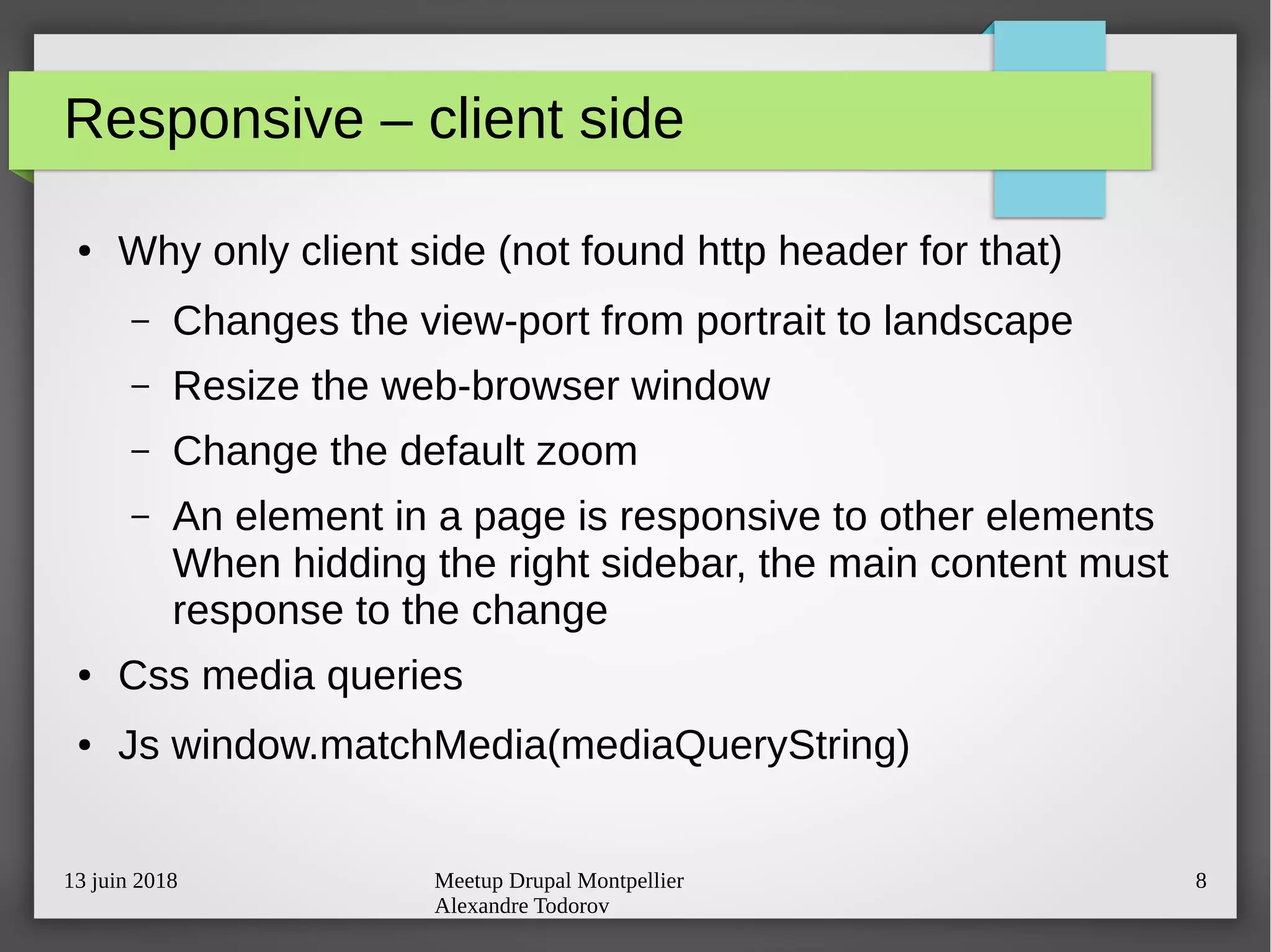 Drupal & Drink Montpellier "Drupal presentation layer components" | PDF ...