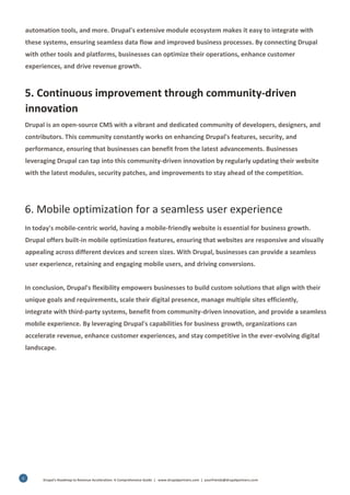 drupals-roadmap-to-revenue-acceleration_0.pdf | Web Development | Internet