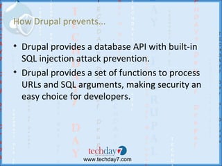 Drupal security | PPT