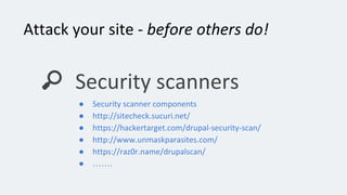Drupal security best practices | PPT