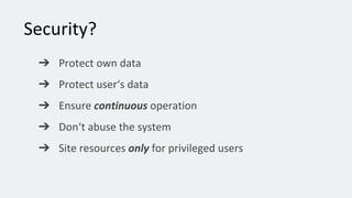 Drupal security best practices | PPT