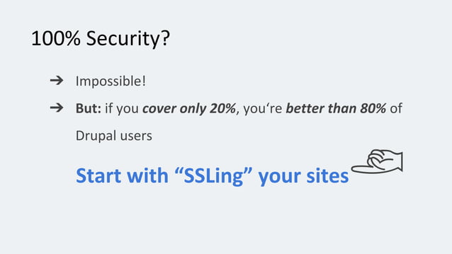 Drupal Security Best Practices Ppt