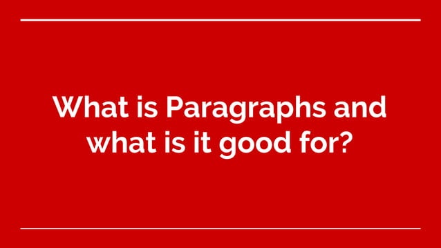 Paragraphs without pain (content strategy for Drupal Paragraphs) | PPT