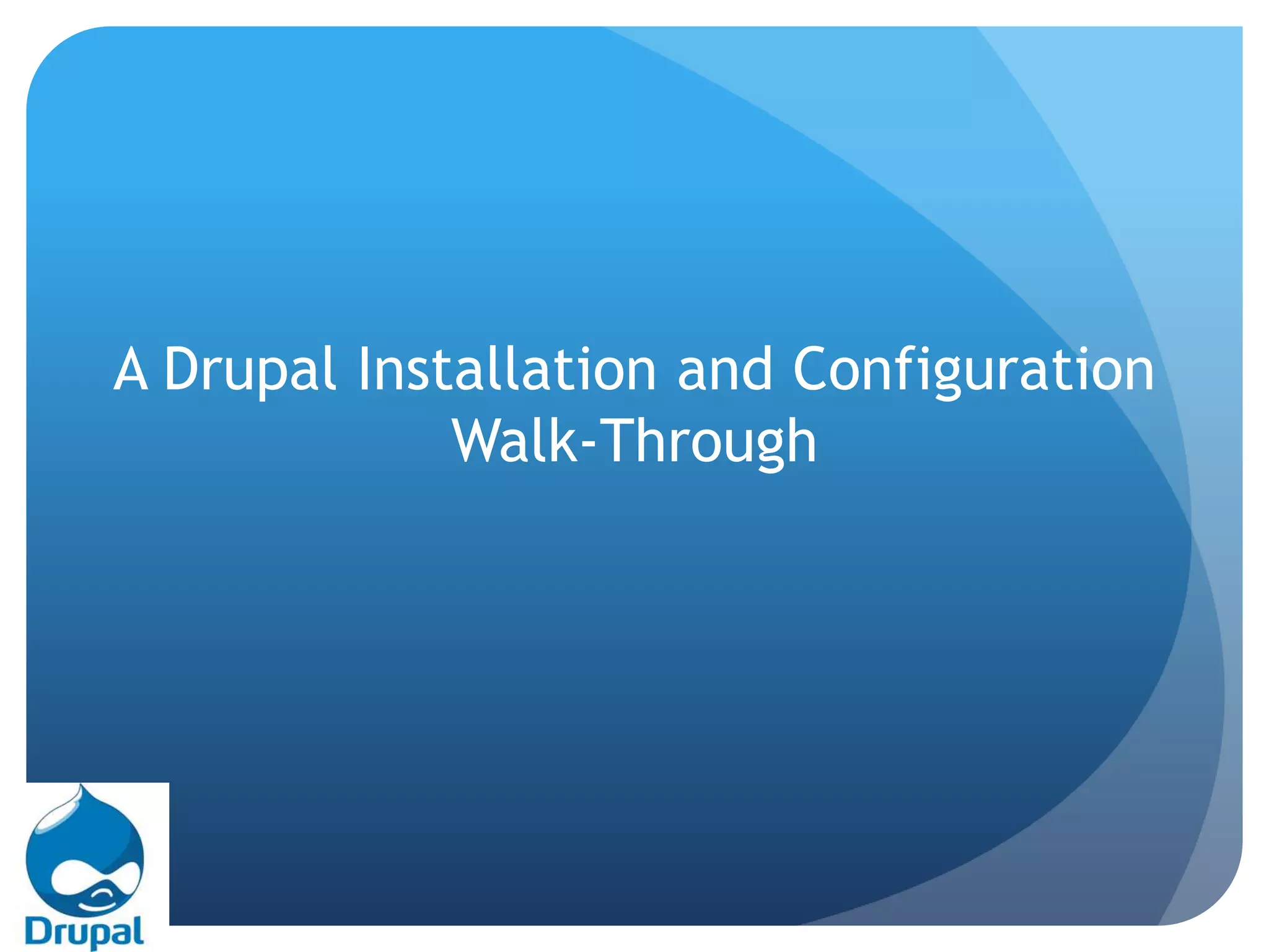 Introduction to Drupal | PPT