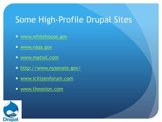 Introduction to Drupal | PPT