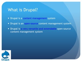 Introduction to Drupal | PPT