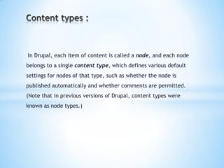 Drupal terminology | PPT