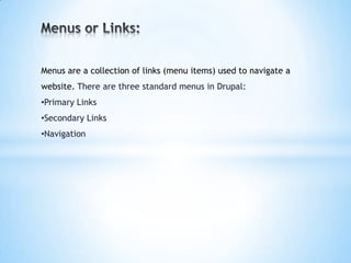 Drupal terminology | PPT