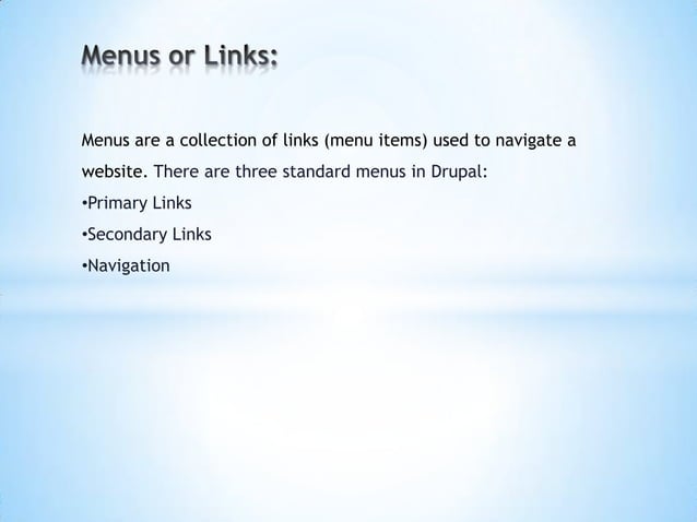 Drupal terminology | PPT