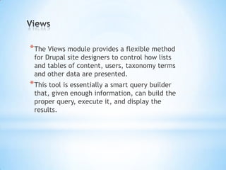 Drupal terminology | PPT
