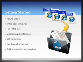 Theming Drupal: Beyond the Look and Feel | PPTX