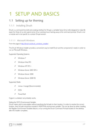 Drupal theming training | PDF