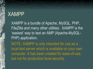 New: Two Methods of Installing Drupal on Windows XP with XAMPP | PPT