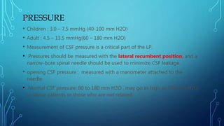 CSF ( Cerebrospinal fluid physiology) circulation | PPTX