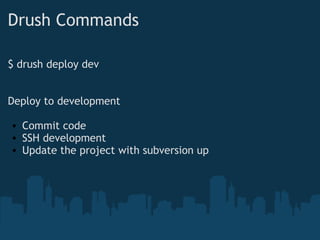 Drush Productivity FTW - DUG @ Krimson | PPT