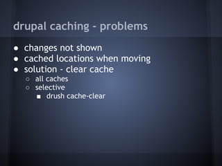 Drush for humans - SANDcamp 2013 | PPT