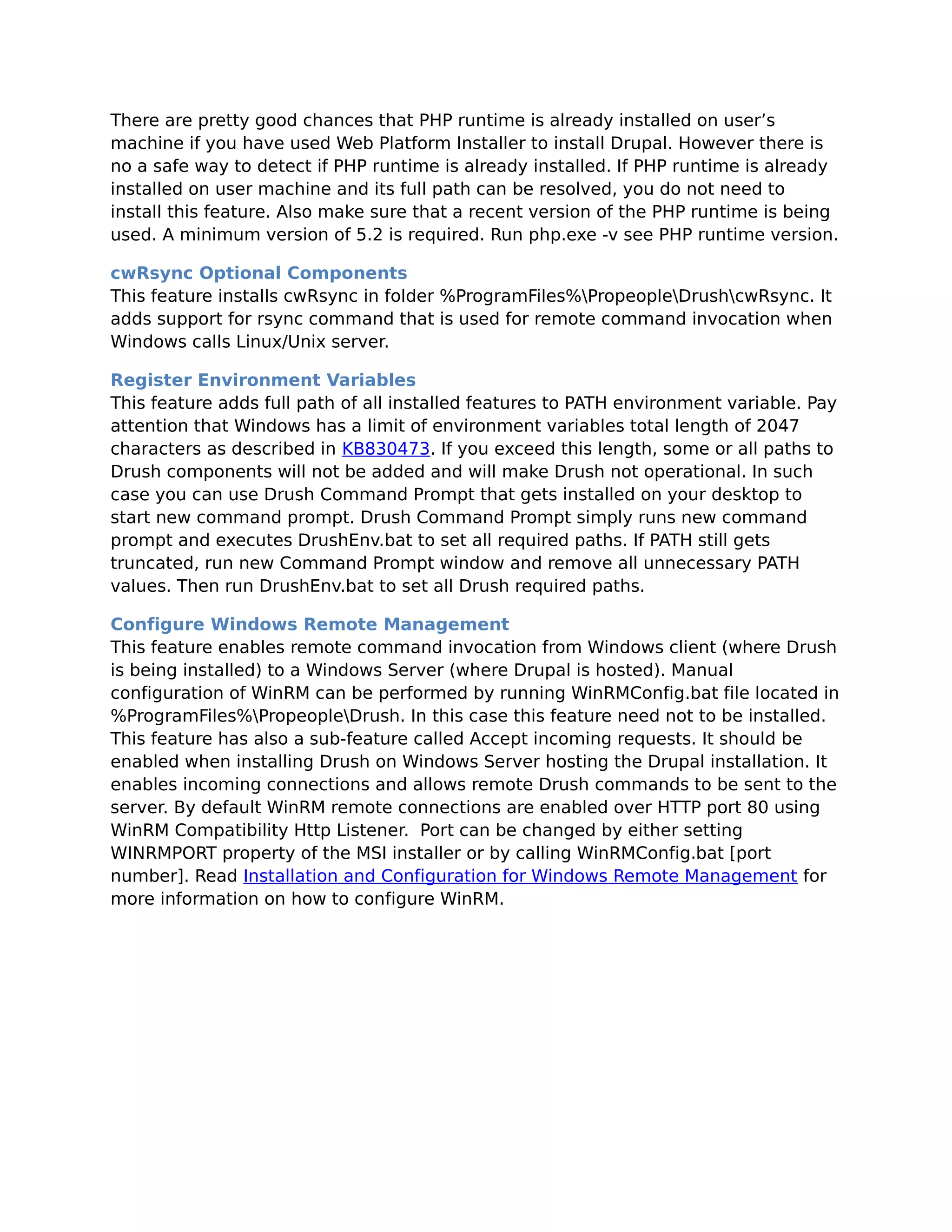 Drush installation guide | PDF