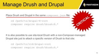 Drush in the Composer Era | PDF