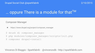 Drush make vs composer | PDF