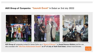 Dr Usman Zafar (Profile) Profile (2023) | PDF