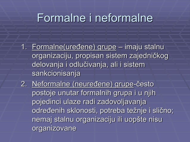 Drustvene grupe | PPT