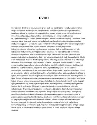 Drustvene grupe sociologija | DOC